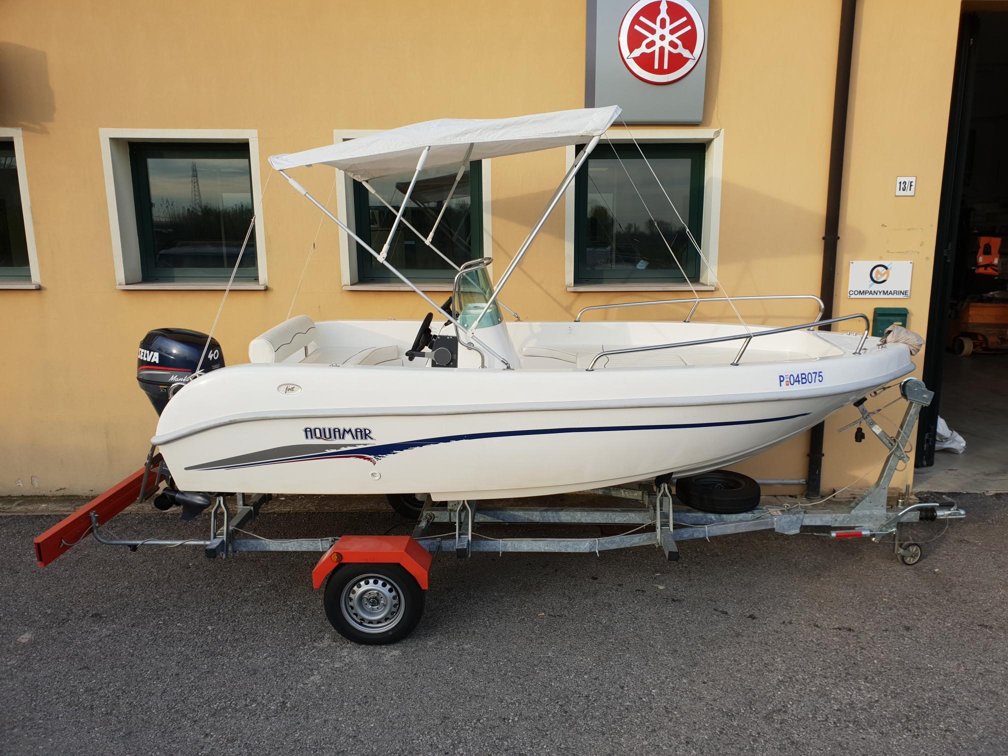 barca open senza patente Aquamar + Selva 40 + carrello | CompanyMarine